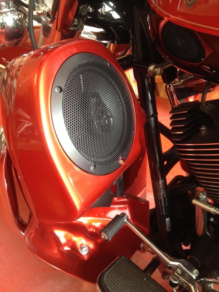 Harley Davidson Speaker Grills at Dawn Wilkerson blog